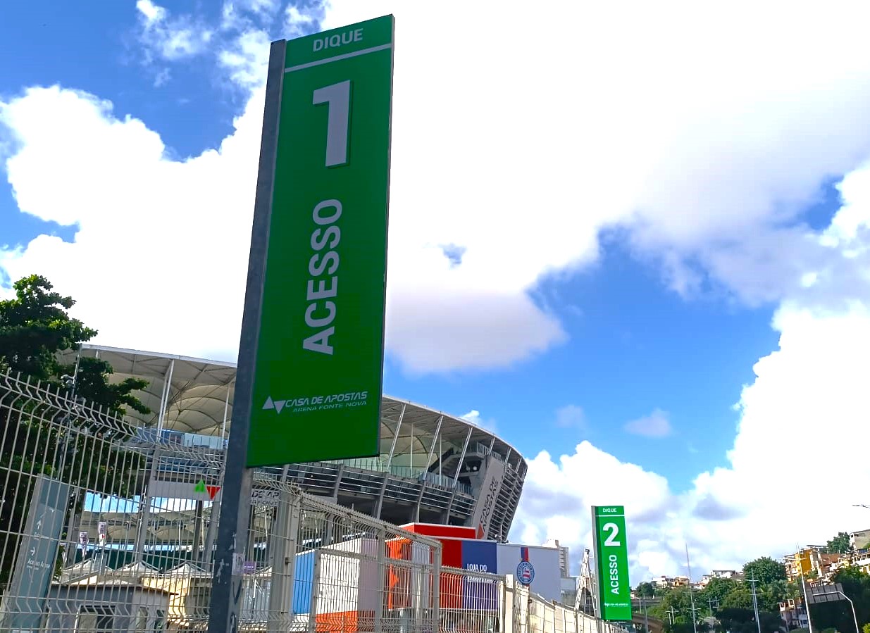 Arena Fonte Nova terá nova nomenclatura dos acessos; saiba detalhes ...